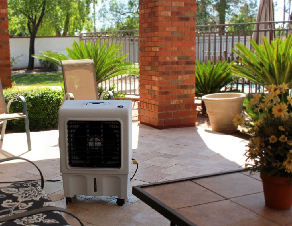 1300 CFM Portable Evaporative Cooler - Dial